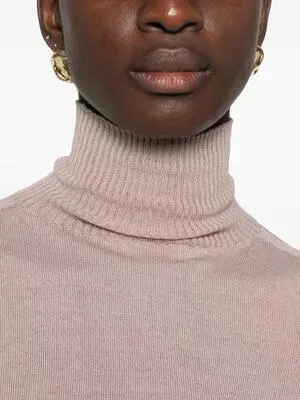 Rick Owens Sleeveless Turtleneck Tank Top - Pink