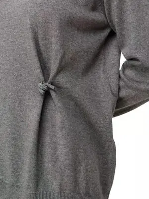 Fabiana Filippi Platinum High-neck Sweater