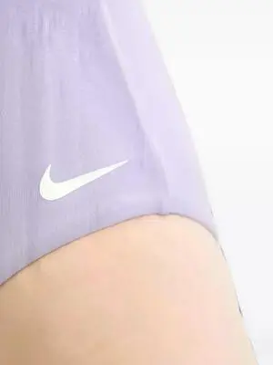 Nike Logo-print Swimsuit - Purple