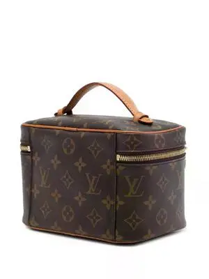 LOUIS VUITTON 2020 Monogram Nice Mini Case Vanity Bag - Brown
