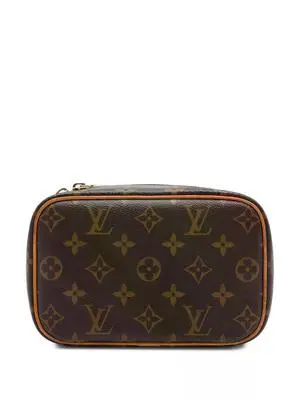 LOUIS VUITTON 2020 Monogram Nice Mini Case Vanity Bag - Brown