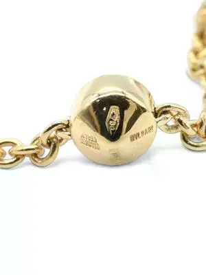 BVLGARI 2010s Lucia Pearl Necklace - Gold