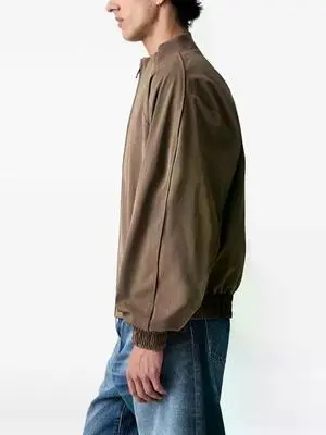 Rains Logo-patch Bomber Jacket