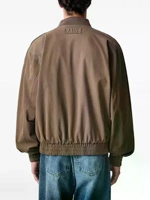 Rains Logo-patch Bomber Jacket