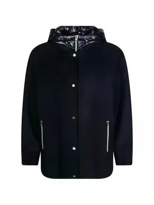 Herno Quilted-panel Hooded Jacket