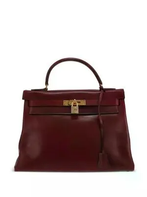 Hermès 1985 32 Kelly Tote Bag Red