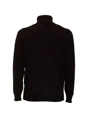 FILIPPO DE LAURENTIIS Roll-neck Knitted Sweater - Brown