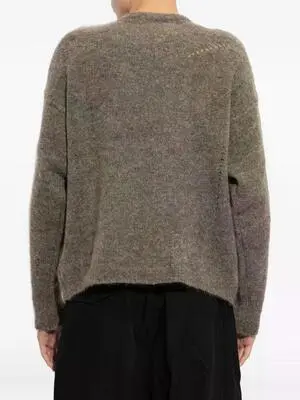 ROA Logo-detail Mohair-blend Sweater
