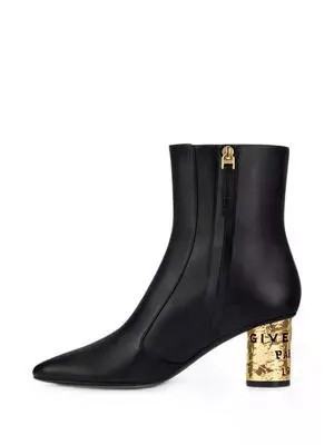 Givenchy Tape Ankle Boots In Leather