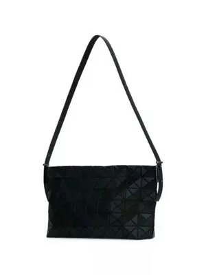 Issey Miyake Musette Geometric-panel Shoulder Bag - Black