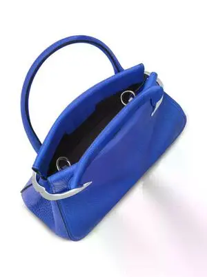 Givenchy Mini Pinch Bag In Leather - Blue