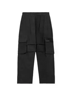 BARROW Layered-detail Cargo Pants - Black