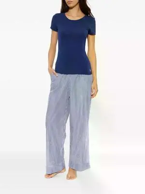 Polo Ralph Lauren Striped Cotton Pyjama Bottoms - Blue