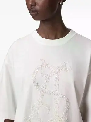 ALLSAINTS Sequin-embellished T-shirt - White