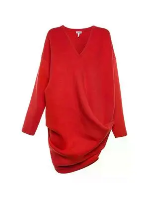 Loewe Draped Mini Dress