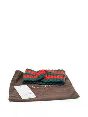 Gucci Rib-knit Twist Hairband