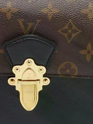 LOUIS VUITTON Victoire Monogram Shoulder Bag - Brown