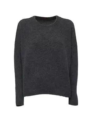 Apuntob Crew-neck Drop-shoulder Sweater