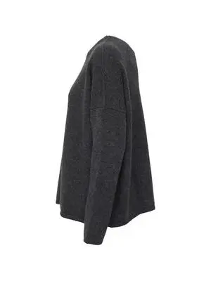 Apuntob Crew-neck Drop-shoulder Sweater