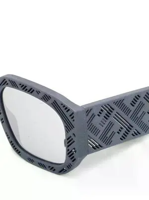 Fendi Shadow Square Sunglasses - Blue