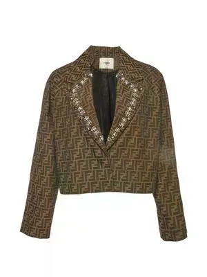 Fendi Studded Outerwear For Women
