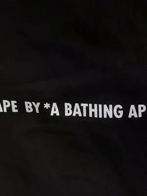 A BATHING APE Logo Print Track Pants