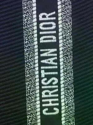 Dior University Reversible Scarf - Blue