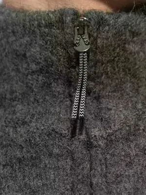 ROA Zip-up Mohair-blend Cardigan