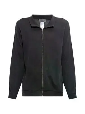 Hanro Travelwear Zip-up Hoodie - Black
