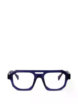 KUBORAUM Maske K33 Geometric-frame Glasses - Blue