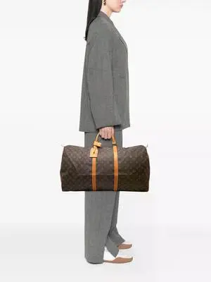 LOUIS VUITTON 1987 Monogram Keepall 60 Travel Bag