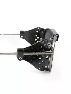 Carrera Eyewear Sport Round-frame Perforated-shield Sunglasses