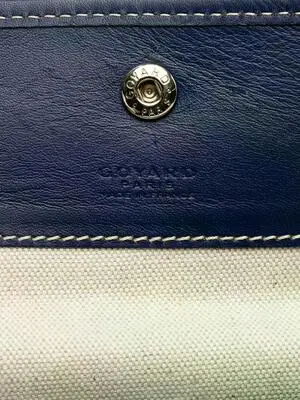Goyard 2011 Goyardine Saint Louis Pm Tote Bag - Blue