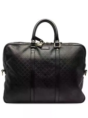 Gucci 2000-2015 Diamante Calfskin Business Bag