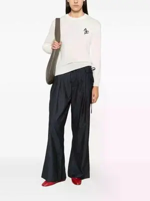 A.p.c. Logo-embroidered Sweater