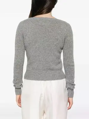 Ermanno Scervino Cut-out Cashmere Sweater