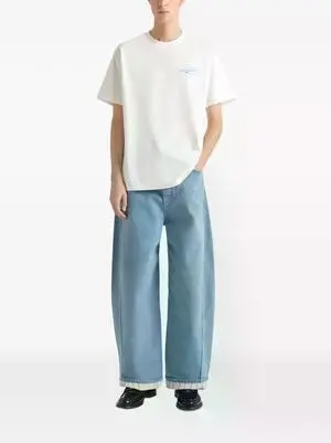 Givenchy T-shirt In Cotton With Paris Paint Print