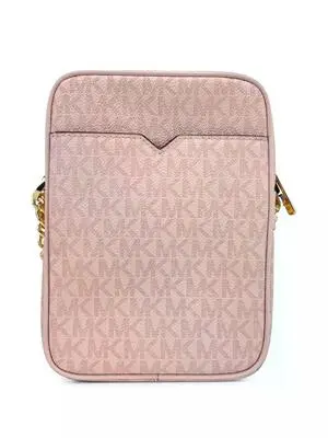 Michael Kors Medium Jet Set Travel Monogram-print Crossbody Bag