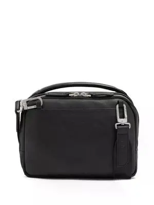 PIQUADRO Logo-plaque Shoulder Bag