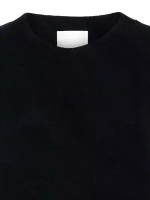 ALLUDE Crew-neck Long-sleeve Sweater