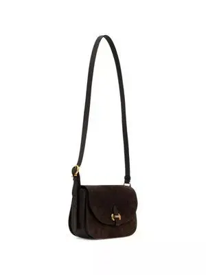POLLINI Fence Suede-leather Crossbody Bag