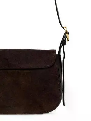 POLLINI Fence Suede-leather Crossbody Bag