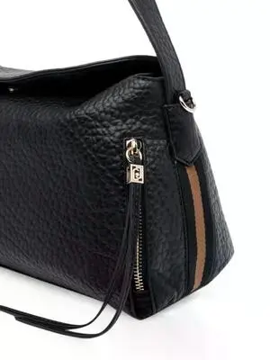 Liu Jo Grained-effect Logo-plaque Tote Bag - Black