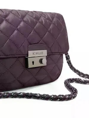 Mz Wallace Small Crosby Lock Quilted Cross Body Bag