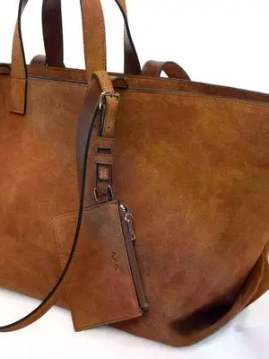A.p.c. Large Le Drummer Tote Bag - Neutrals