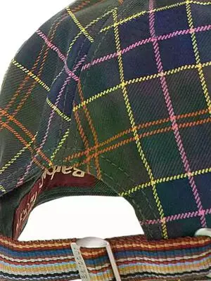 Barbour X Paul Smith Tartan-pattern Baseball Cap