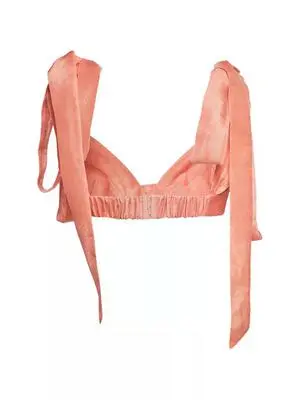 Zimmermann Botanica Draped Bustier Top