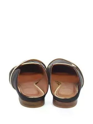 MALONE SOULIERS Maureen Satin Mules