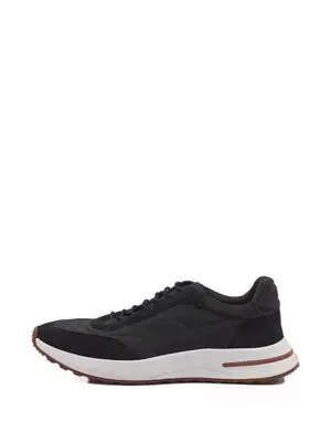Loro Piana Week End Walk Evo Sneakers - Black