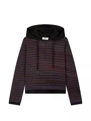 STUDIO TOMBOY Striped Hoodie - Blue